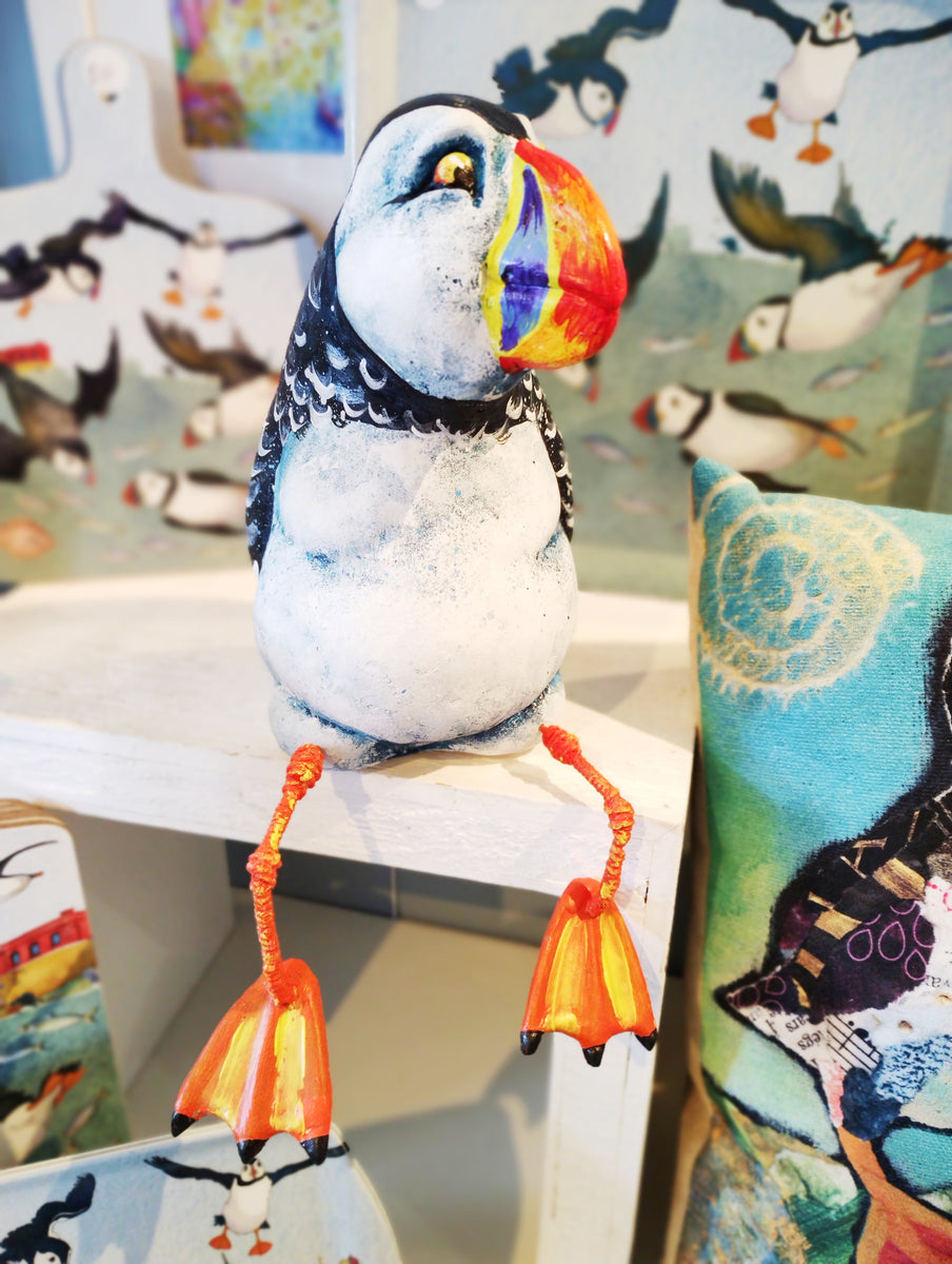 Alf the Cheeky Puffin by Cornish Creature Co. – Atishoo Gallery