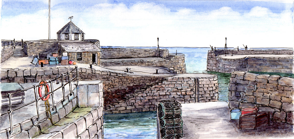 Susan Cooper, Harbour, Charlestown III (COM) – Atishoo Gallery