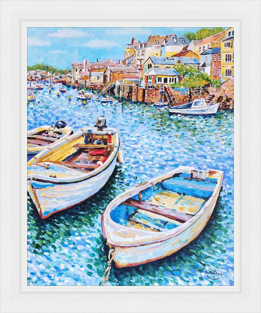 Fowey Harbour Moorings by Paul Clark – Atishoo Gallery