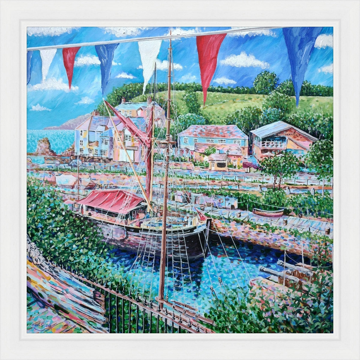 The 2024 Static Flag Ship, The Lady Daphne, by Paul Clark – Atishoo Gallery