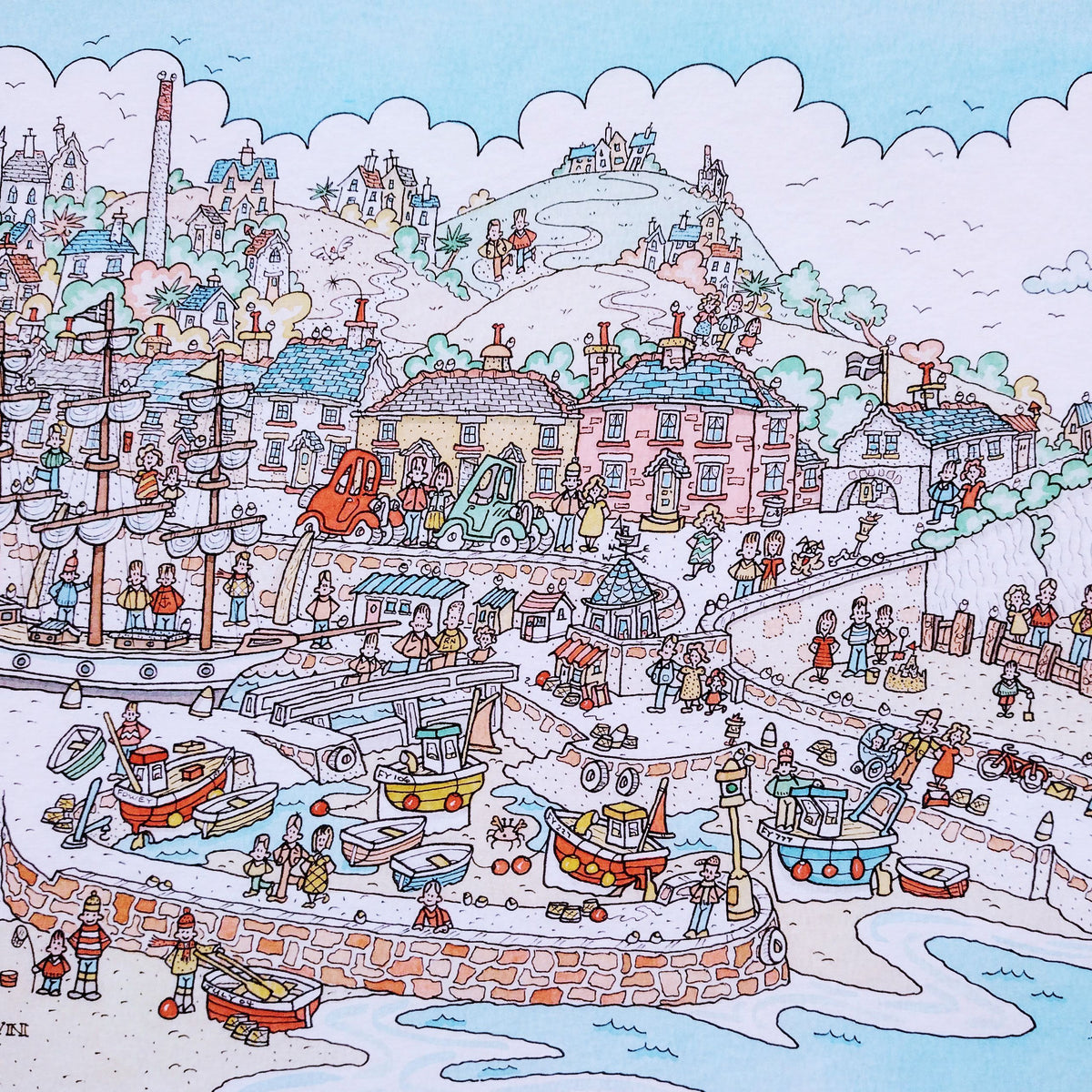 Charlestown West limited edition by David Fry (COM) – Atishoo Gallery